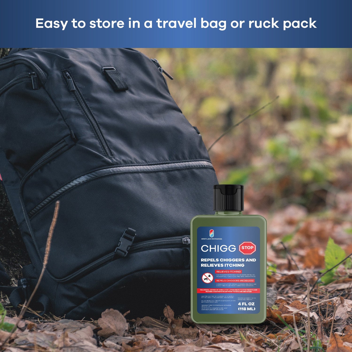 Chigg-Stop The Soldier's Choice Relieves Itching and Repels Chiggers, 4 ...