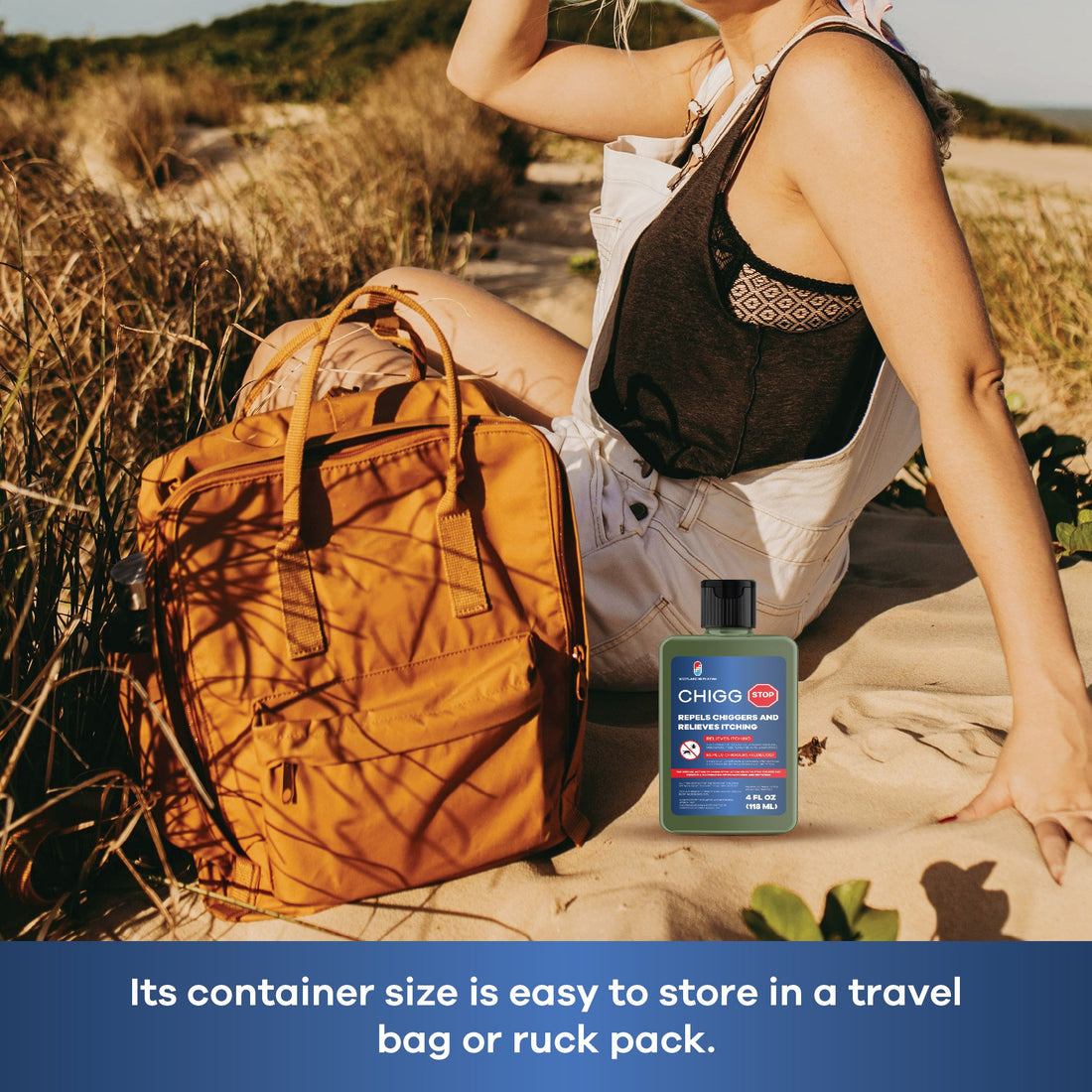 Chigg-Stop The Soldier's Choice Relieves Itching and Repels Chiggers, 4 ...